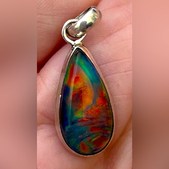 Jewelry | Incredibly Beautiful Triplet Opal In 9i25 Sterling Silver ...